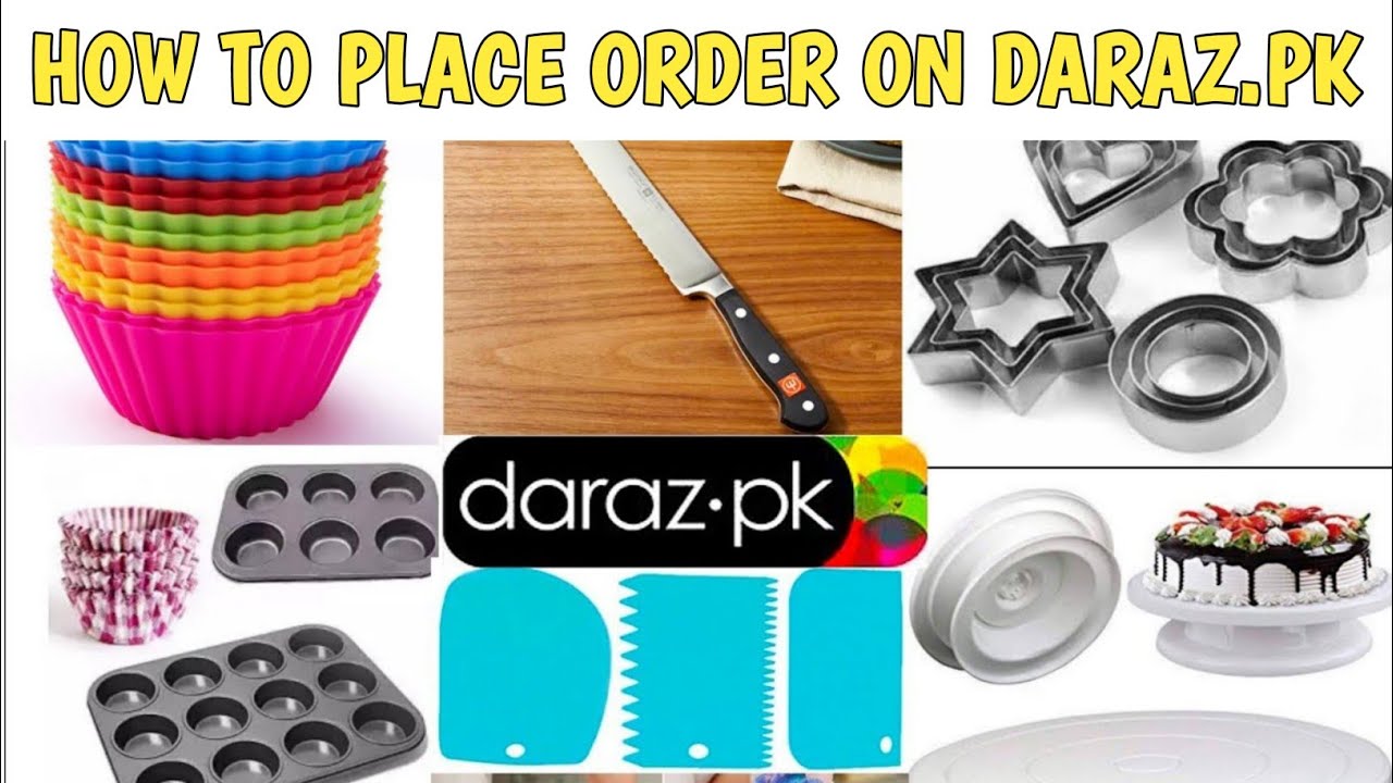 How to Use Daraz app || How to Place Order on DarazDotCom - YouTube