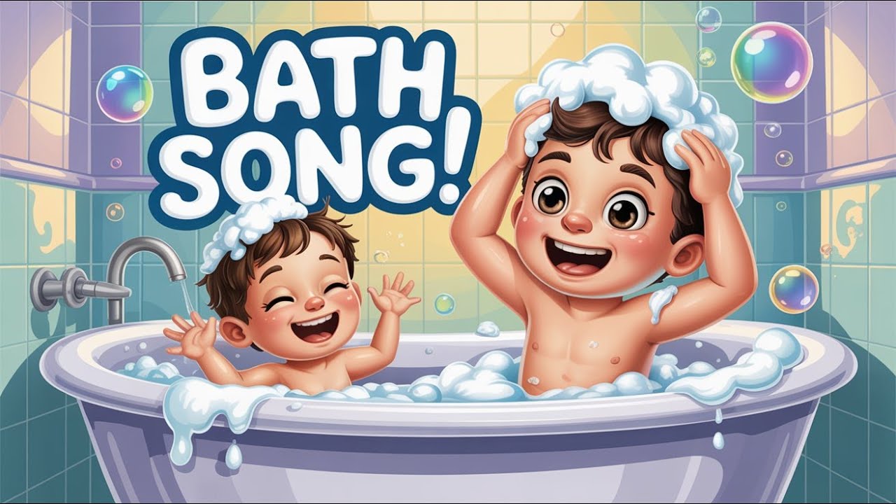 Bath Time Fun! | Fun & Educational Bath Song for Toddlers - YouTube