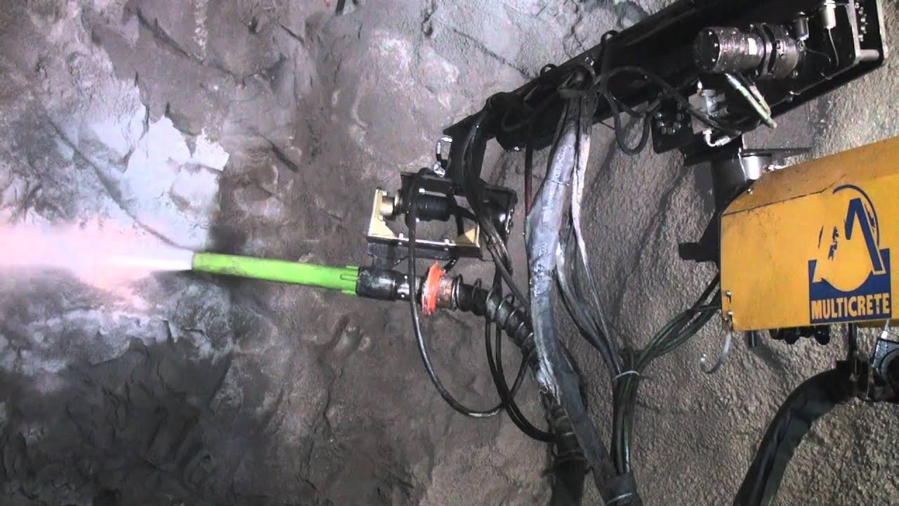 Multicrete® Hybrid-Wet Shotcrete Carrier (Retro-fit) - VALE - YouTube