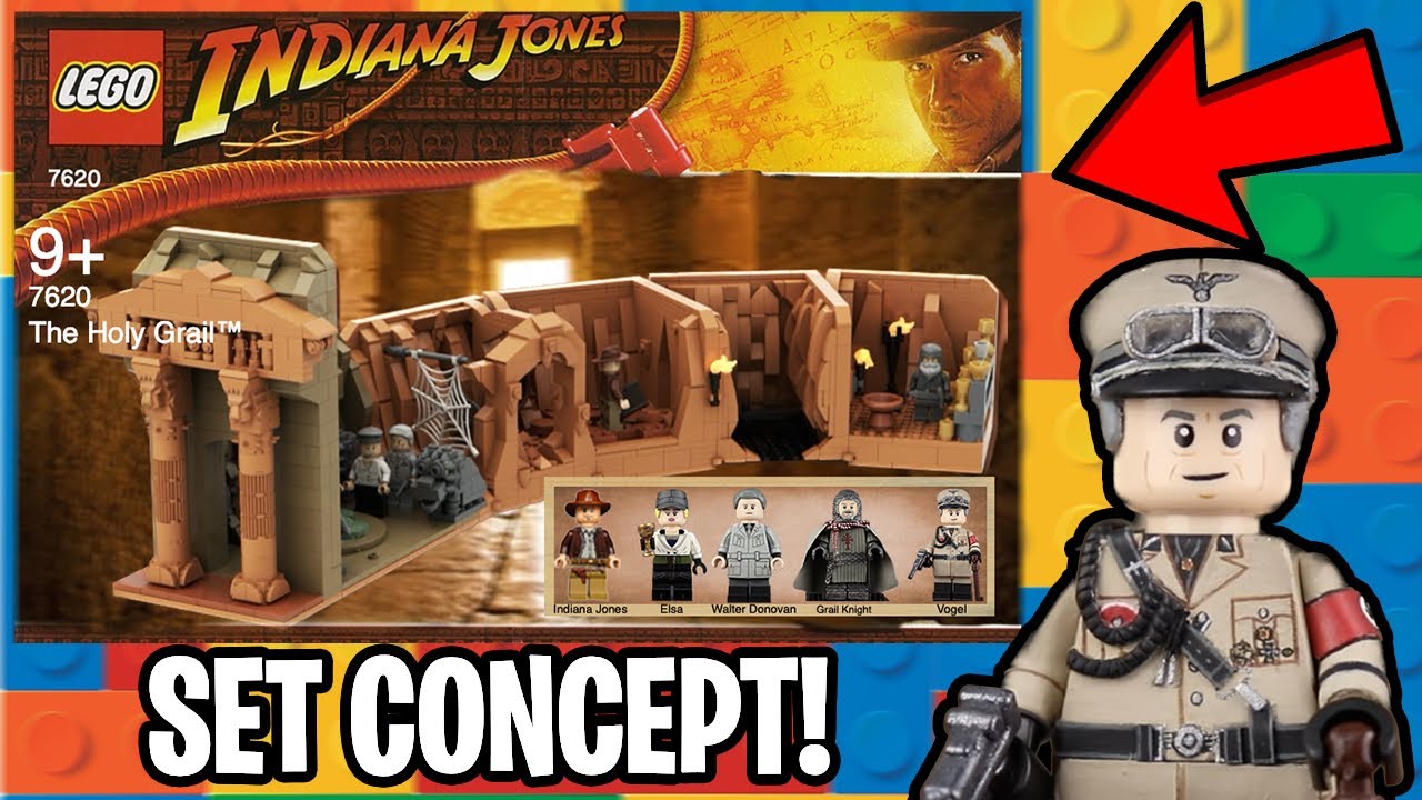 *INSANE* Holy Grail Set Idea! | LEGO Indiana Jones The Last Crusade NEW ...