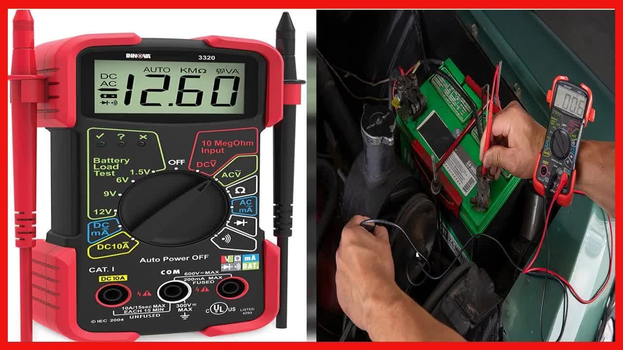 Great product - INNOVA 3320 Auto-Ranging Digital Multimeter - YouTube
