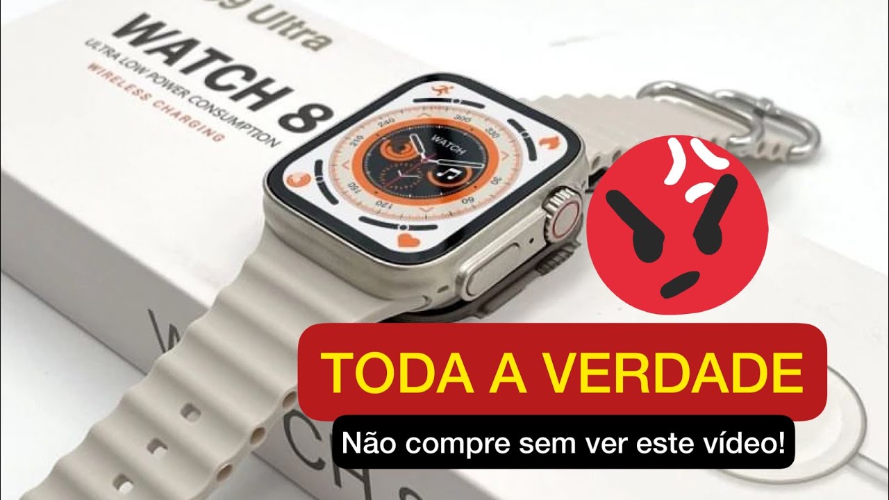 Smartwatch WATCH 8 ULTRA / W8 ULTRA | TODA A VERDADE! ASSISTA ANTES DE ...