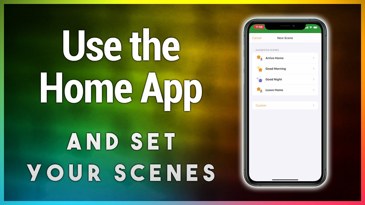 Home App How-To: Creating Scenes - YouTube