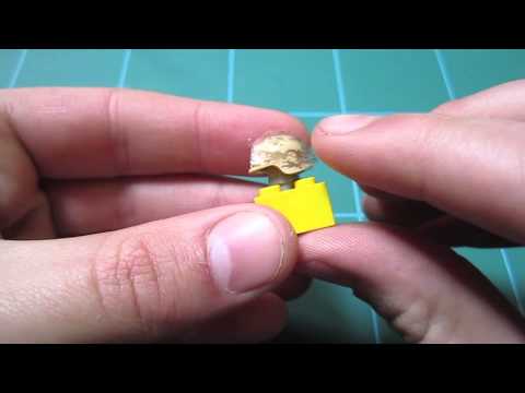 Advanced LEGO Minifig Decal Application: Helmet & Arms - YouTube