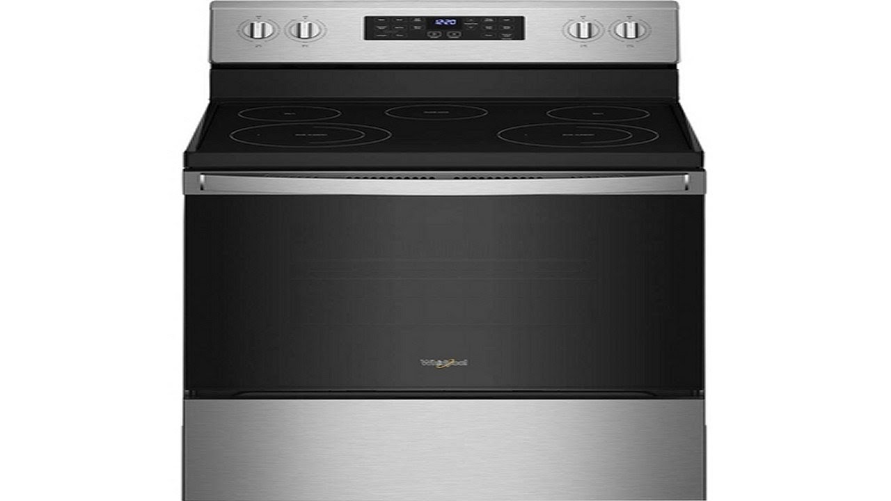 Whirlpool Range Model WFE535S0LS Error Codes - YouTube