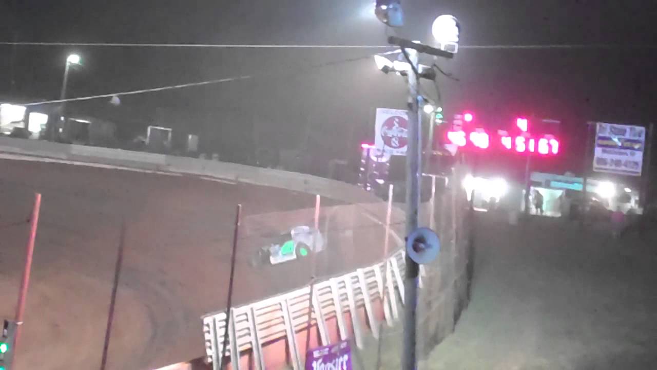 Nick Stroupe Heat Race Win Tazewell Speedway - YouTube