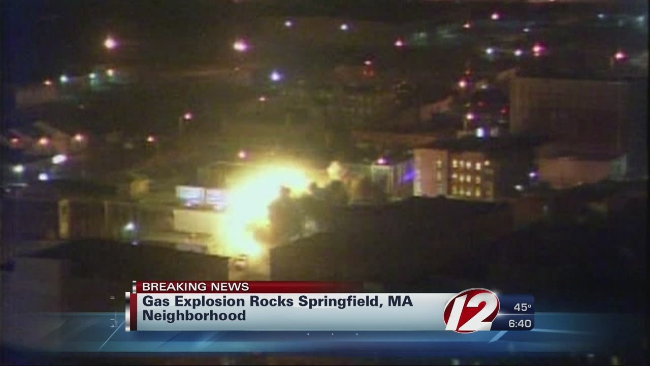Gas Explosion Rocks Springfield - YouTube
