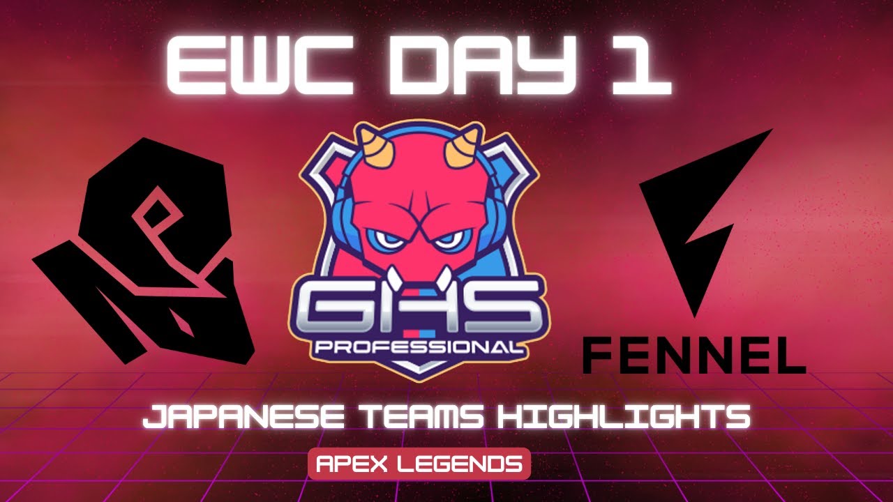 EWC APEX DAY 1 Japanese teams highlights - YouTube