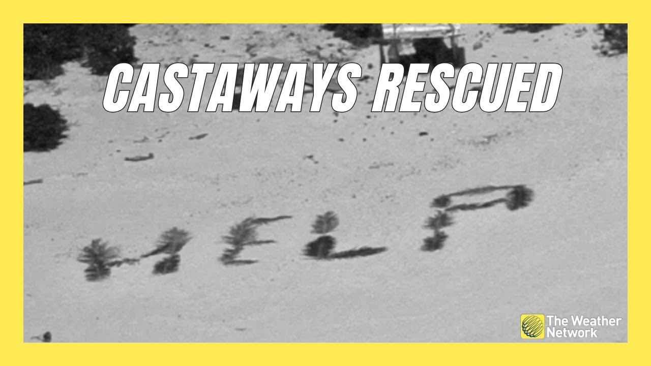 Giant ‘HELP’ Sign Written on Beach Leads To Rescue From Desert Island ...