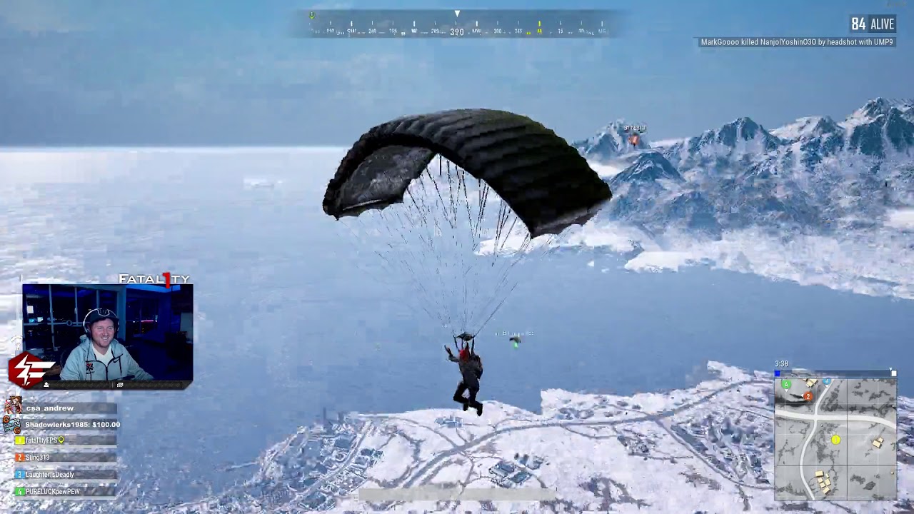 Fatal1ty: How to get level 3 gear before you land in PUBG! - YouTube