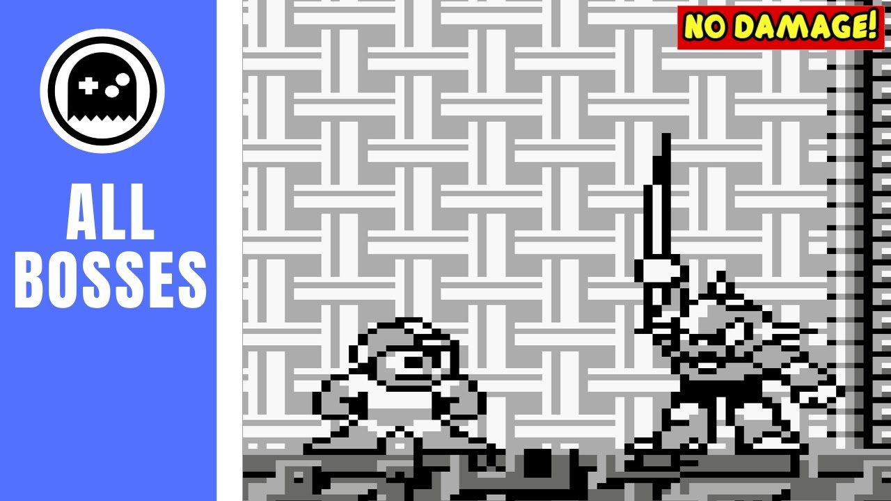 Mega Man Dr. Wily's Revenge (GB) - All Bosses - (No Damage) - YouTube