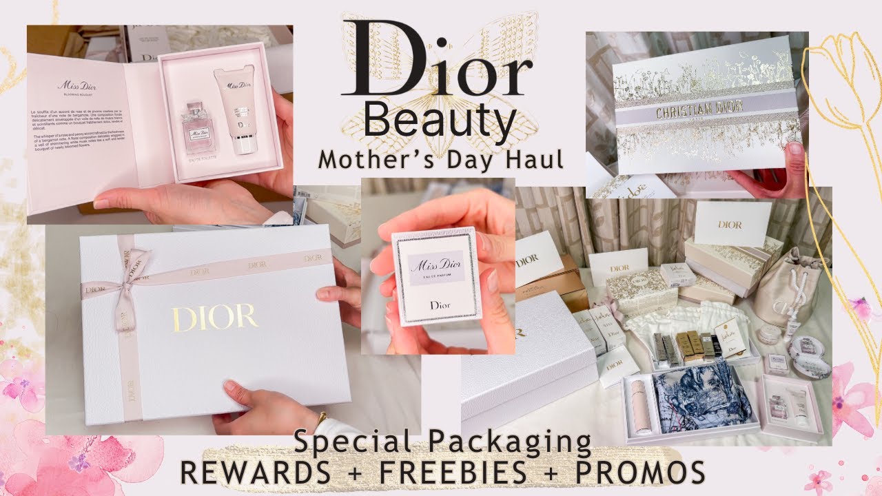 Christian Dior Beauty Haul - Mother's Day 2024 // PROMO CODES + GOLD ...