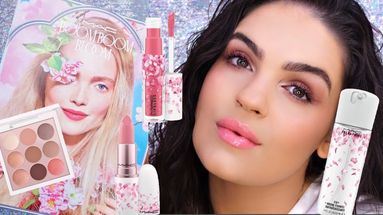 MAC Boom Boom Bloom Collection Review, Swatches, & Tutorial - YouTube