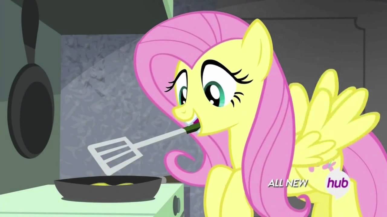 Fluttershy and Rainbow Dash cooking - YouTube