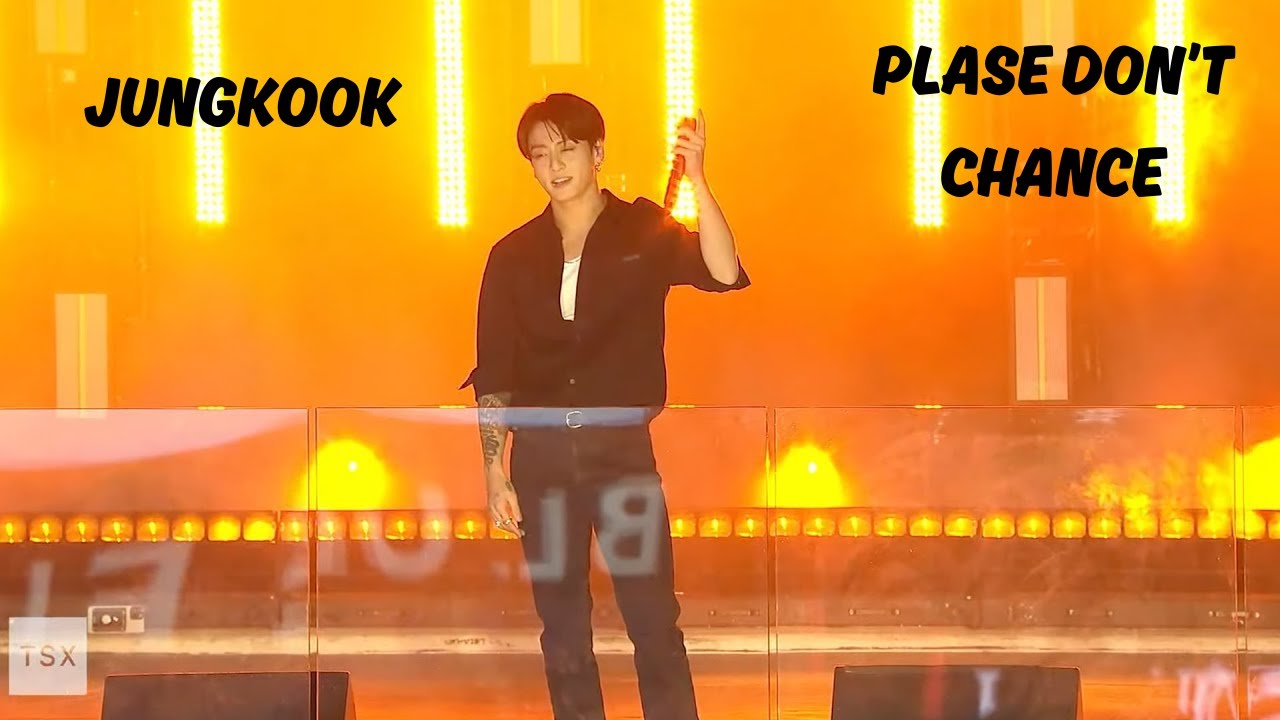 JEON Jungkook Plase Don't Chance / Time Square performance - YouTube