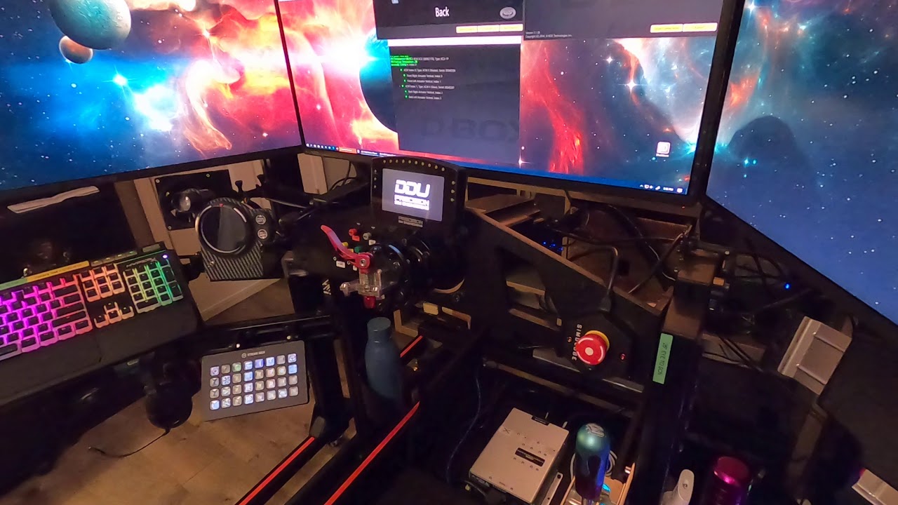 D-Box install complete (Part 5) and test - YouTube