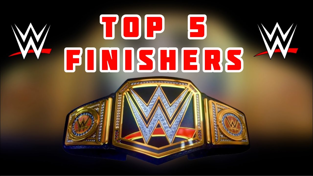 WWE Top 5 FINISHERS - YouTube
