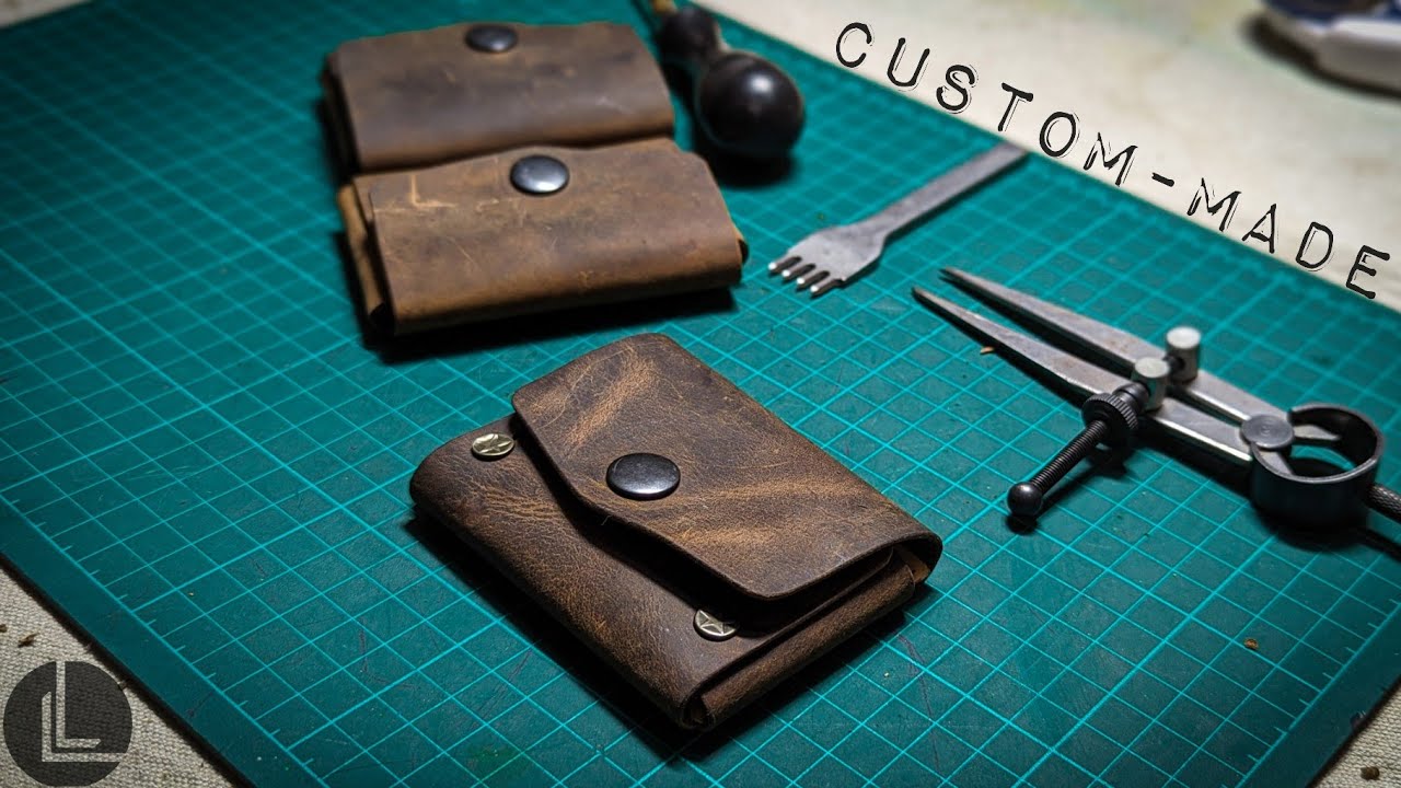 My First Custom-Made Order As Leather Crafter - YouTube