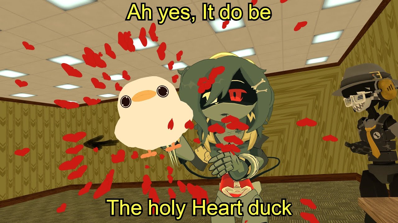 The backrooms but, Ducks? (VRChat QuackRooms Melony Militia) - YouTube