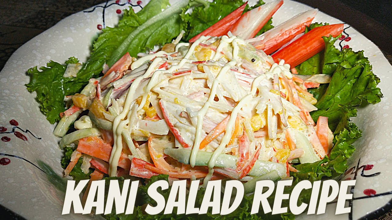 Easy Kani Salad Recipe - YouTube