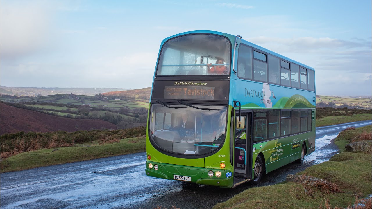 37019 WX55 VJG On the Dartmoor Explorer - YouTube