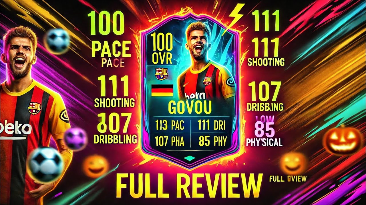 GOVOU 100 OVR CARD REVIEW | FUSION GAMING - YouTube