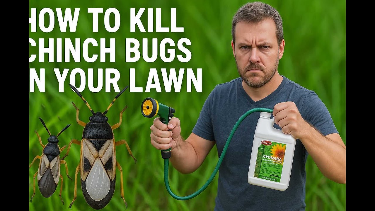 Houston Grass How to Kill Chinch Bugs in Your Lawn - YouTube