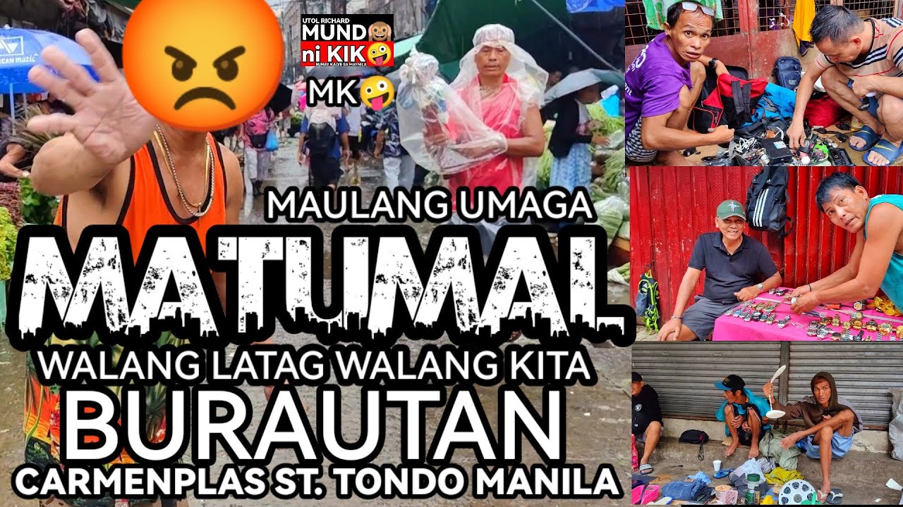 MK🤪/MATUMAL/BURAUTAN WALANG KITA WALANG LATAG SA KALYE NG CARMENPLAS ST ...