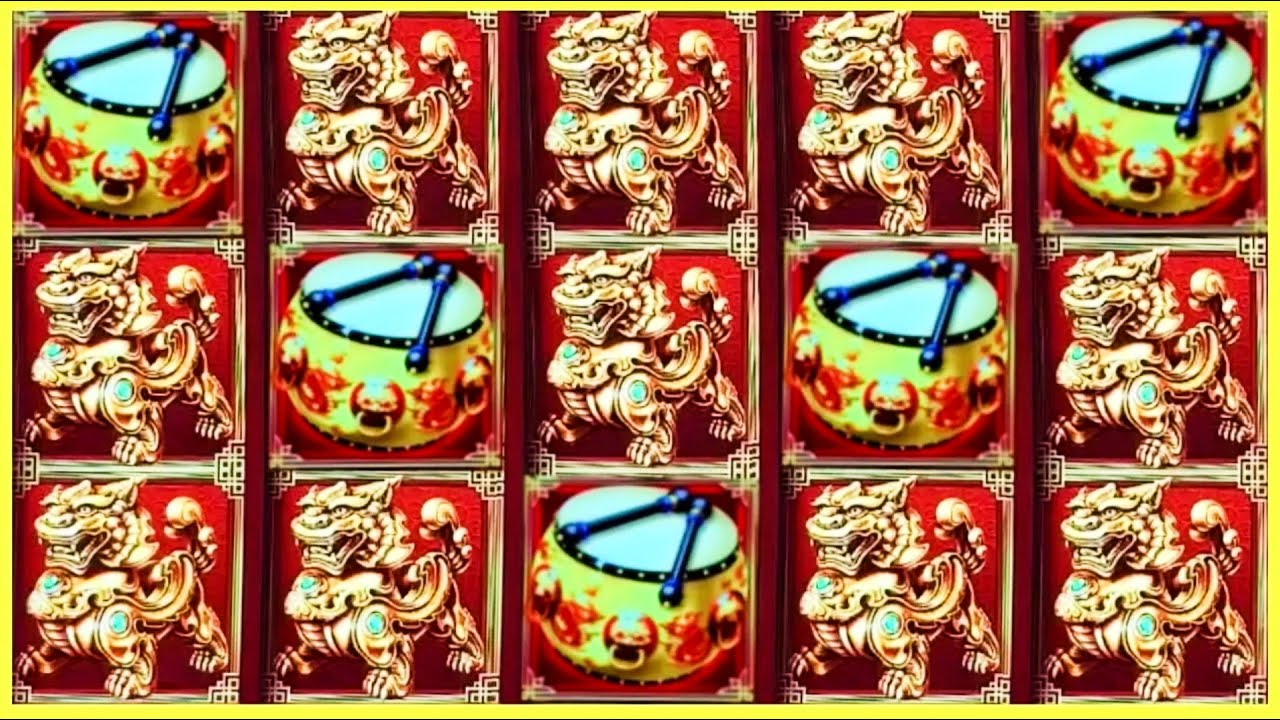 MACHINE ON FIRE! Dancing Drums Explosion Slot - HUGE WIN RETRIGGER ...