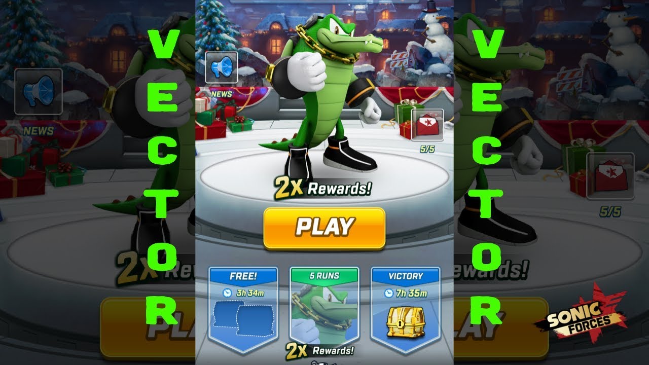 Sonic Forces: Speed Battle Gameplay - Vector - YouTube