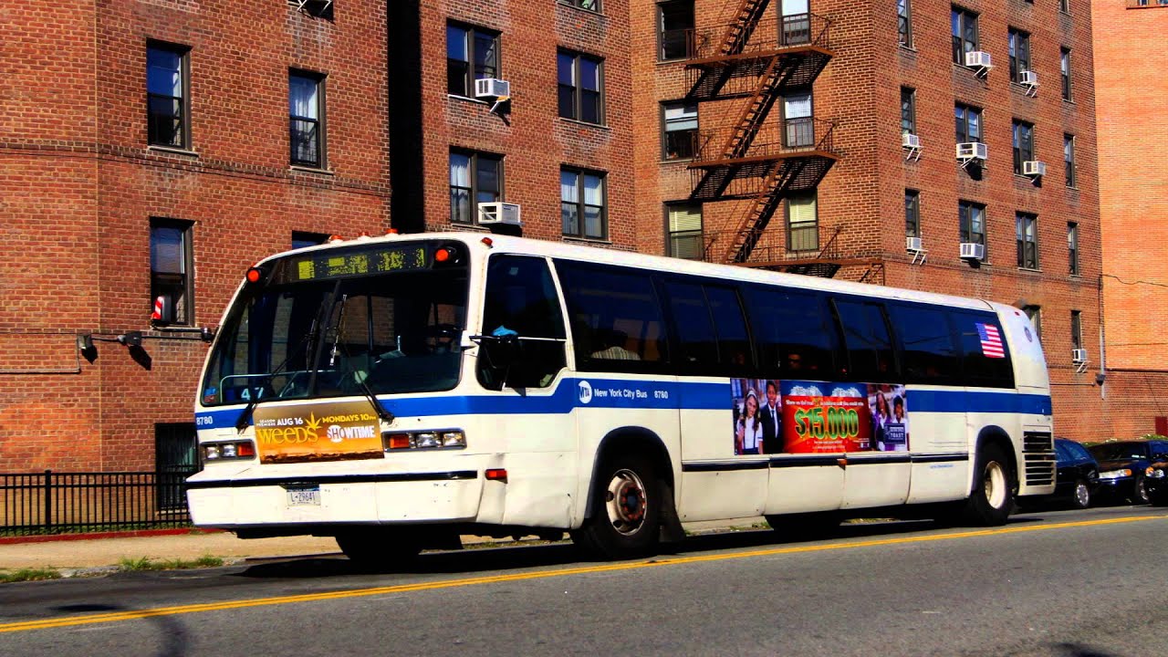 MTA New York City Bus 1996 NovaBus RTS-06 8785 [ Audio Clip ] - YouTube