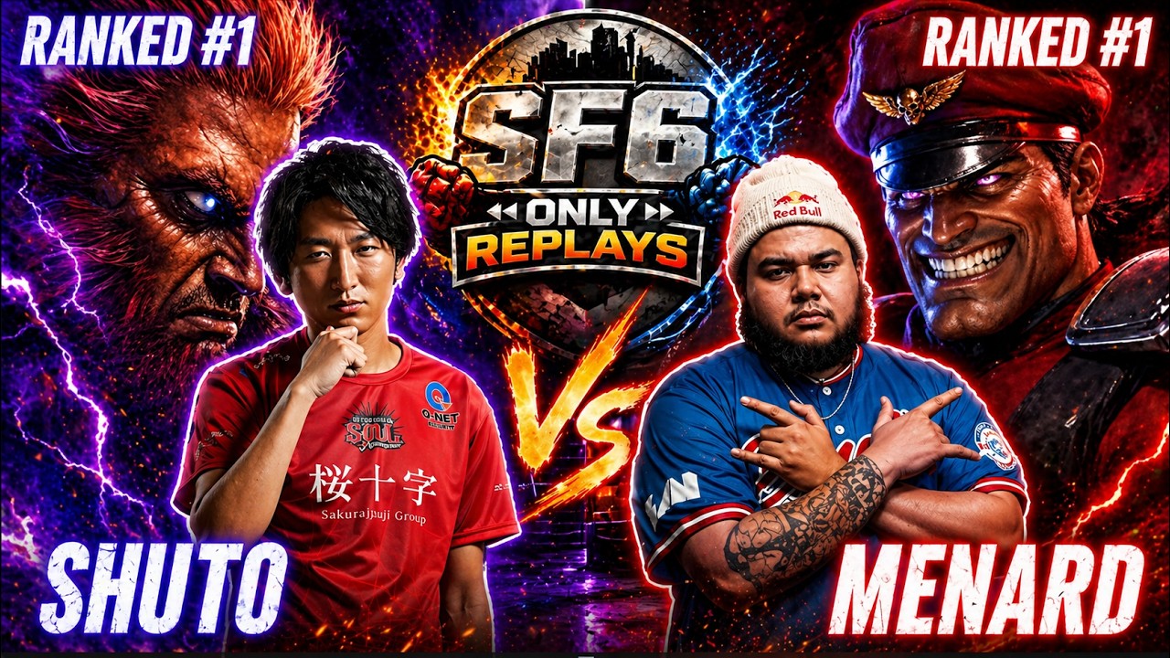 MenaRD (M.Bison) vs SHUTO (Akuma) 👉 High Level Match SF6 - YouTube