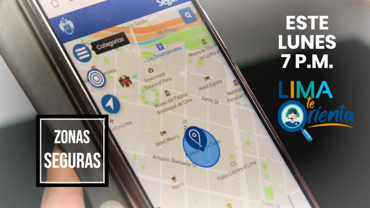 Lima te orienta: Conoce nuestro mapa de zonas seguras - YouTube