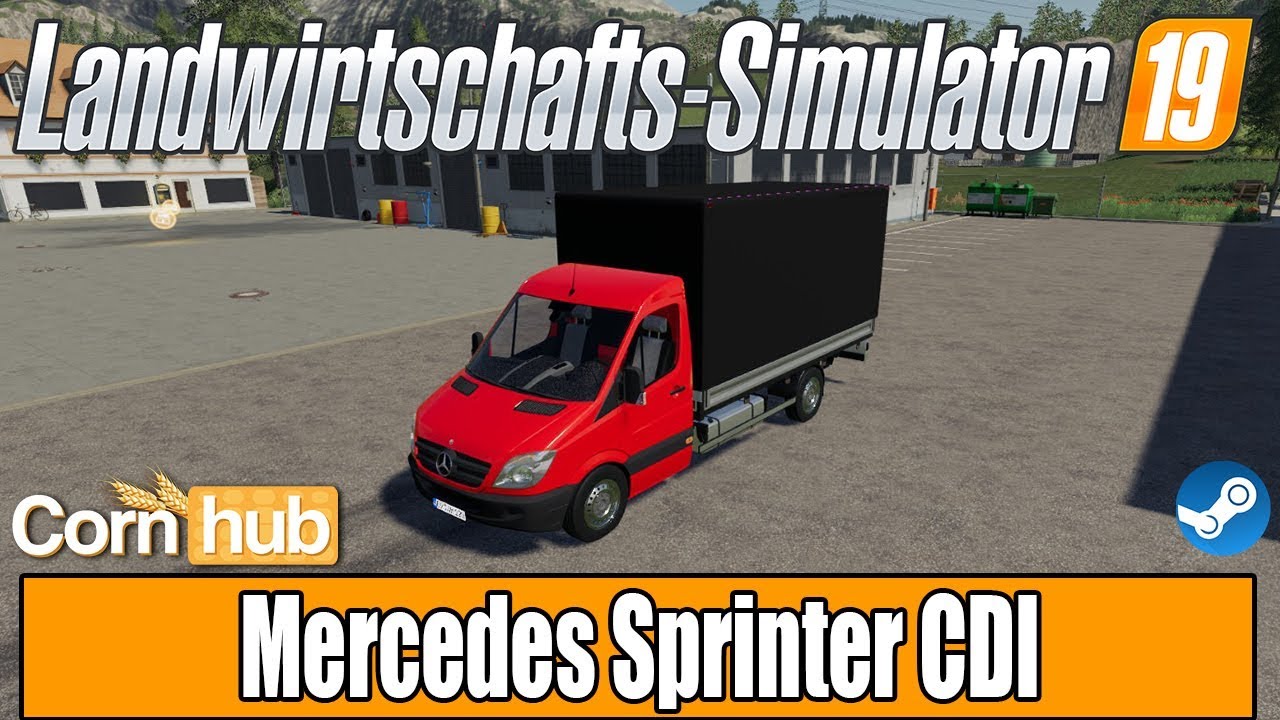LS19 Modvorstellung - Mercedes Sprinter CDI - LS19 Mods - YouTube