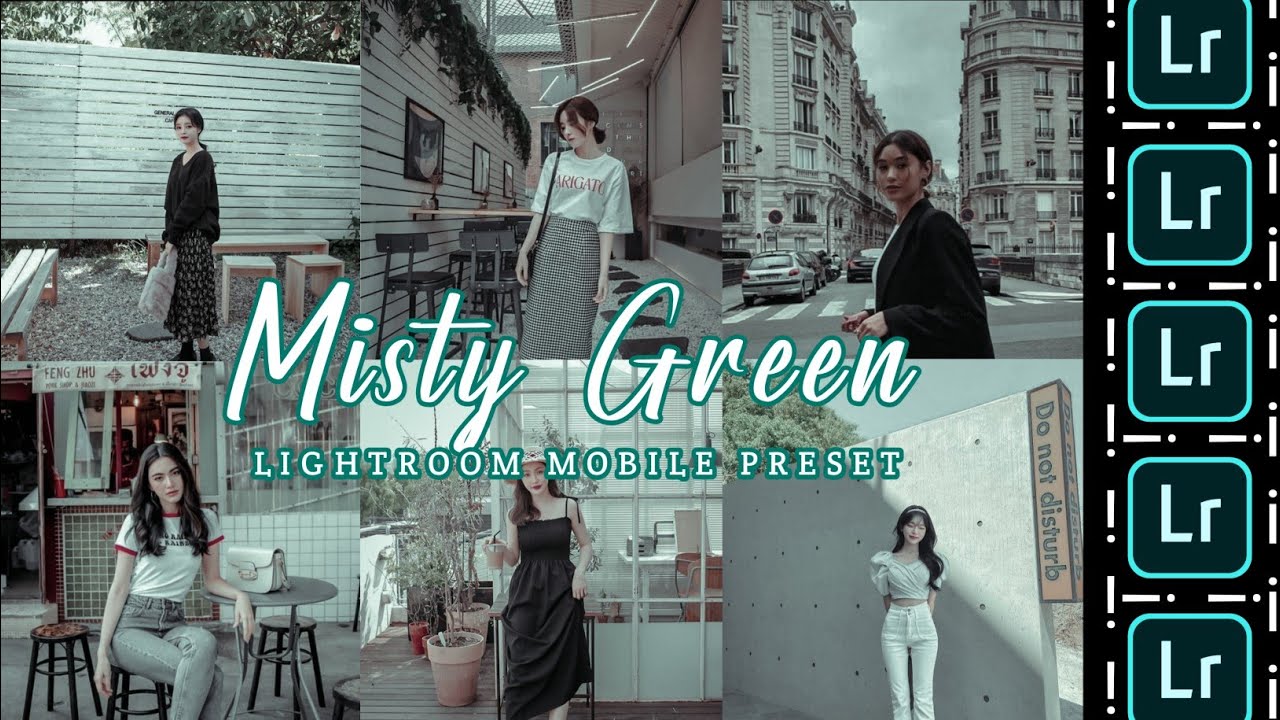 How To Edit Misty Green 💚 | Lightroom Mobile Preset | Misty Green ...