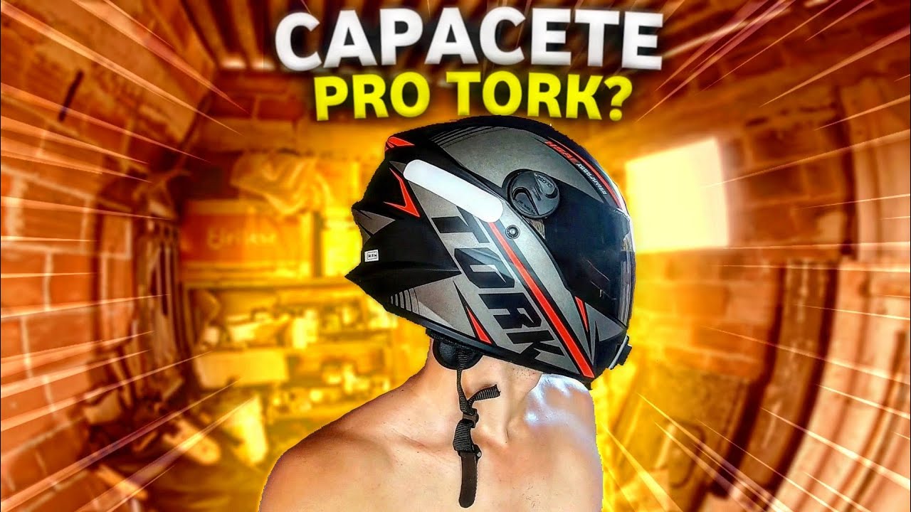 COMPREI O CAPACETE PRO TORK R8 VALEU A PENA? MOSTREI TODOS OS DETALHES ...