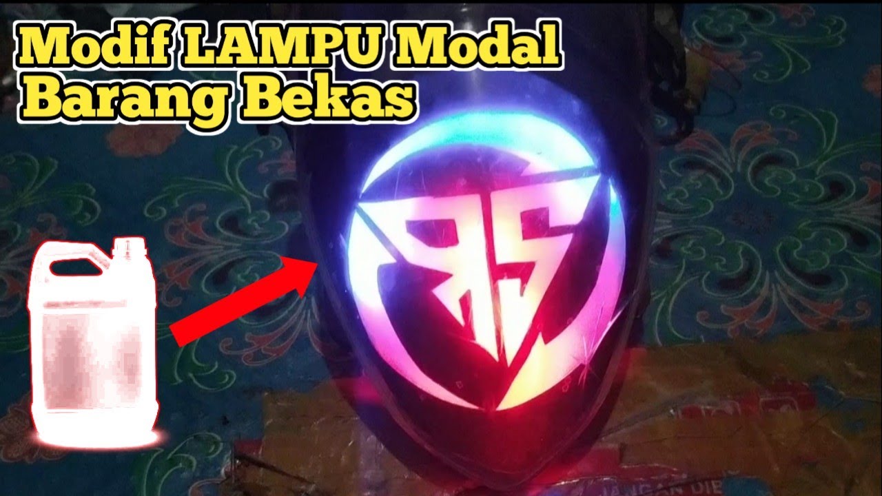 MODIF LAMPU FINO || MODIF LAMPU BELAKANG MOTOR - YouTube