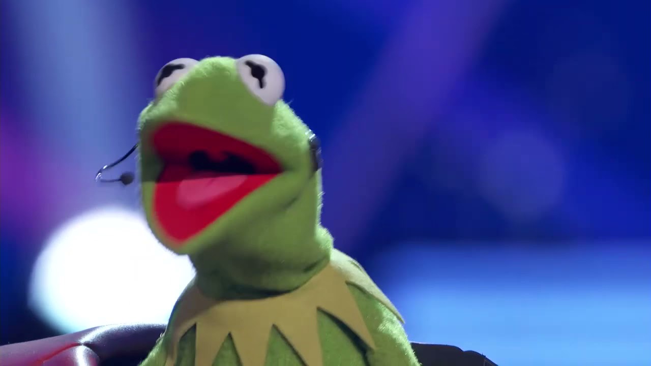 Kermit The Frog on the masked singer Singing "You Make My Dreams (Come ...