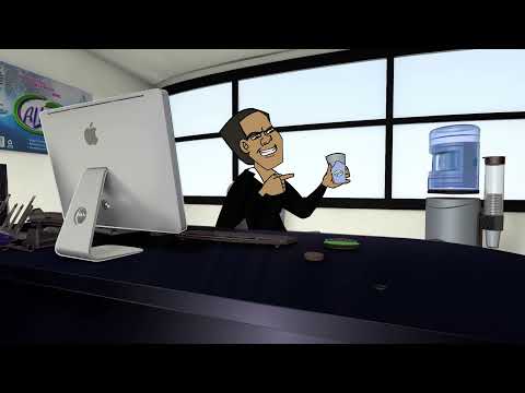 Stop drinking Poison water! Drink Alka 10  2 5D animation Created by CG&Emate