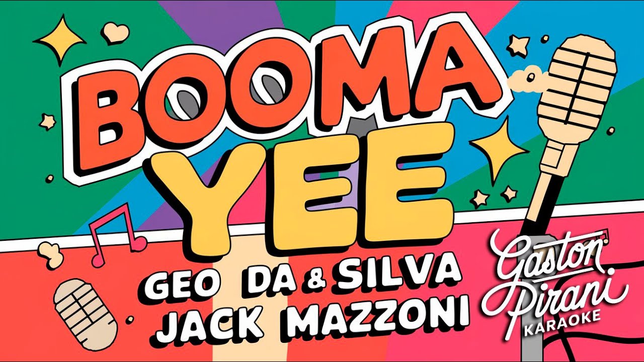 🎤 Karaoke BOOMA YEE Geo Da Silva & Jack Mazzoni Pronunciacion - YouTube