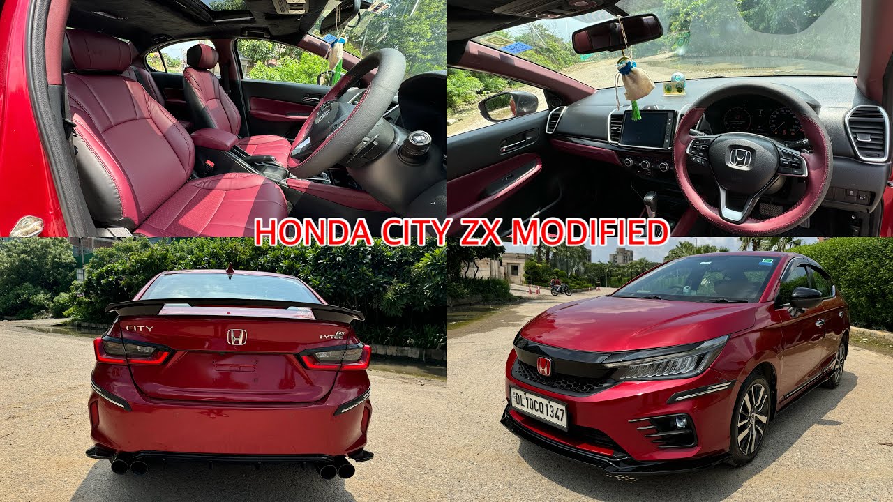 honda city 2023 modified | rs kit for new honda city | new city ...