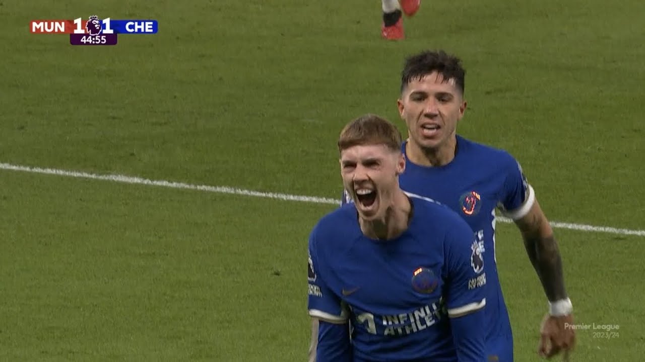 {video} Cole Palmer ICE-COLD goal vs Man United | Manchester United vs ...