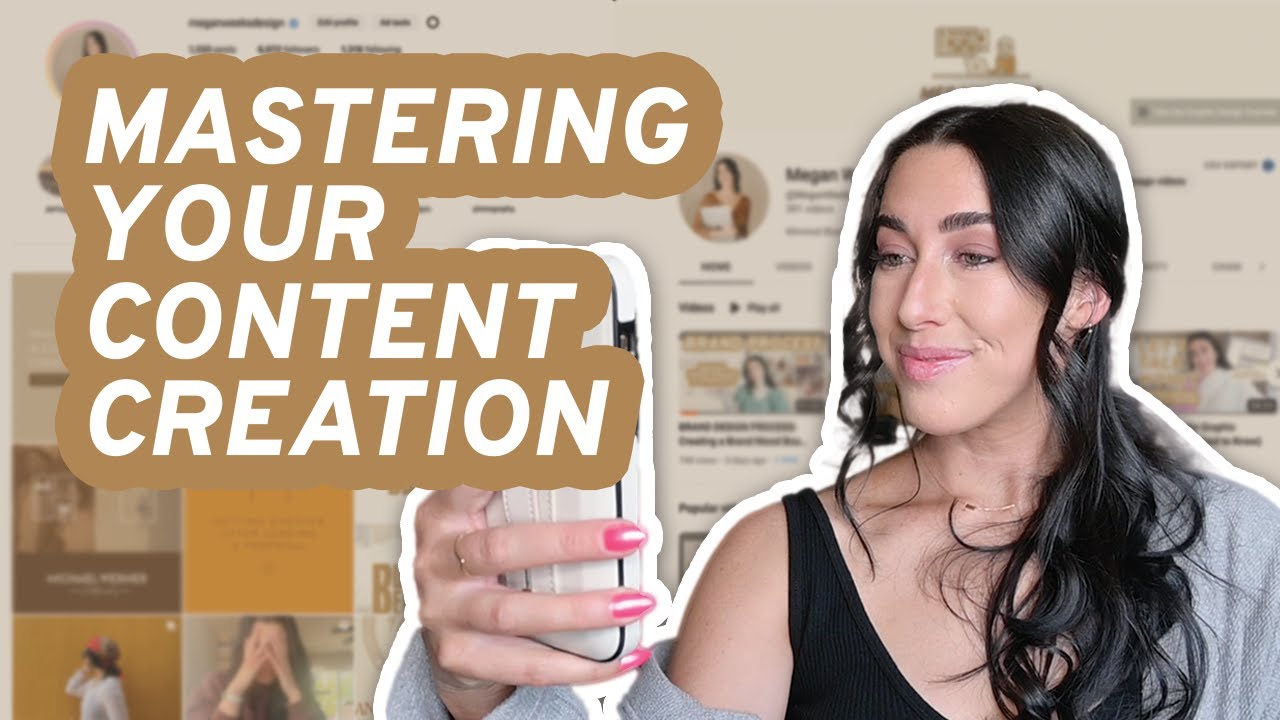 CONTENT CREATION FOR GRAPHIC DESIGNERS (grow your accounts) - YouTube