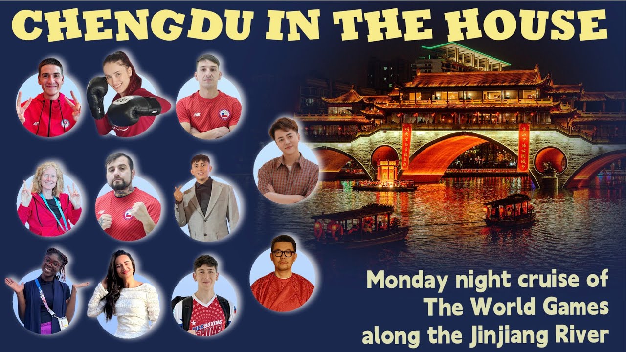 Live: Chengdu in the house – Monday night cruise of the World Games ...