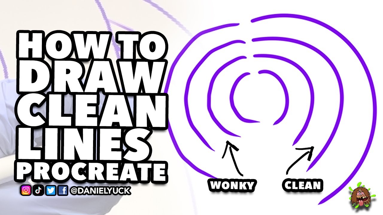 How To Draw Clean Lines In Procreate YouTube How To Draw Clean Lines In Procreate YouTube