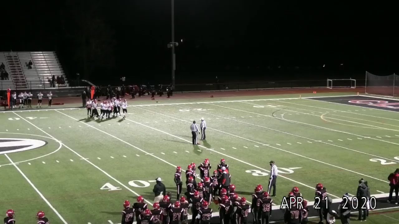 Clarence Red Devil JV Football vs. The Lancaster Legends - YouTube