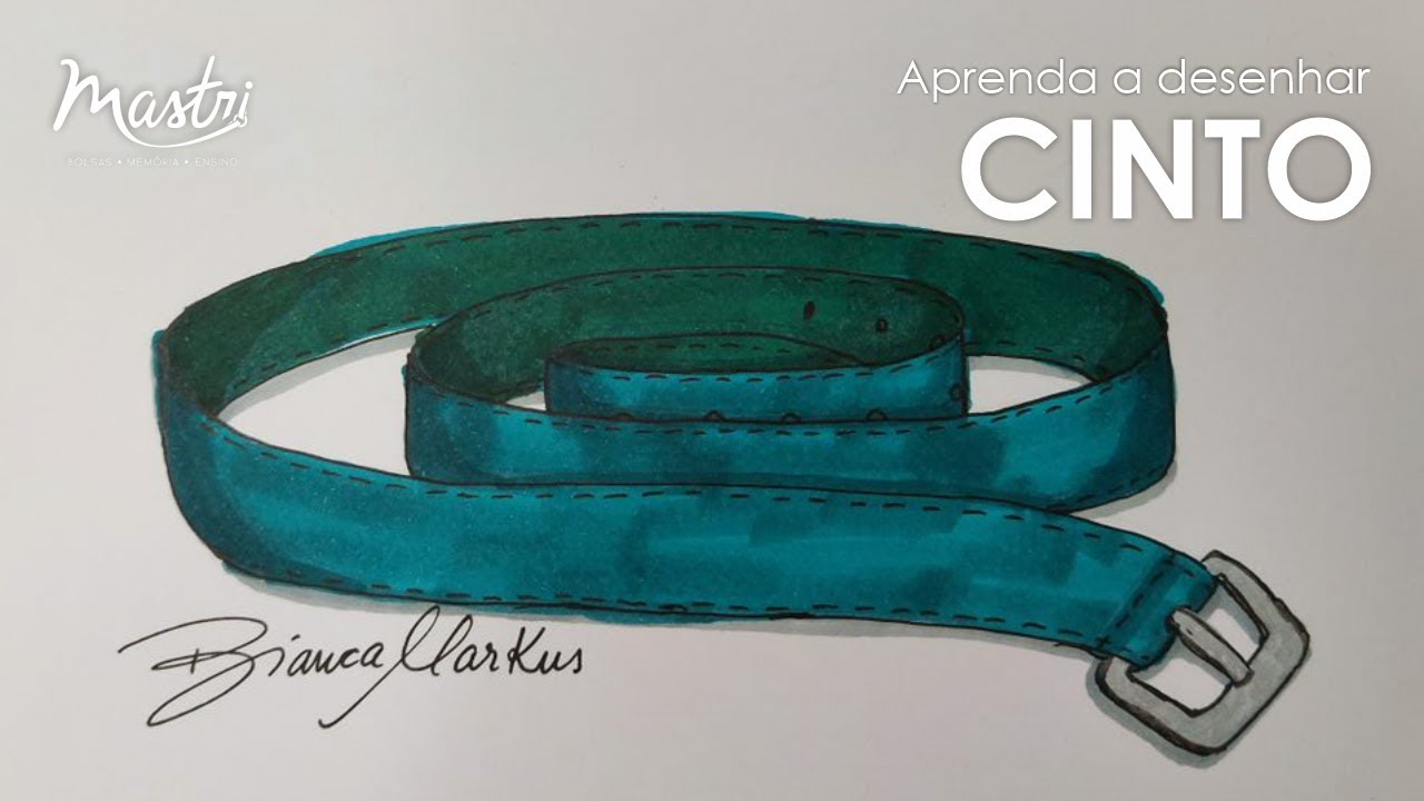Aprenda a desenhar um CINTO! - YouTube
