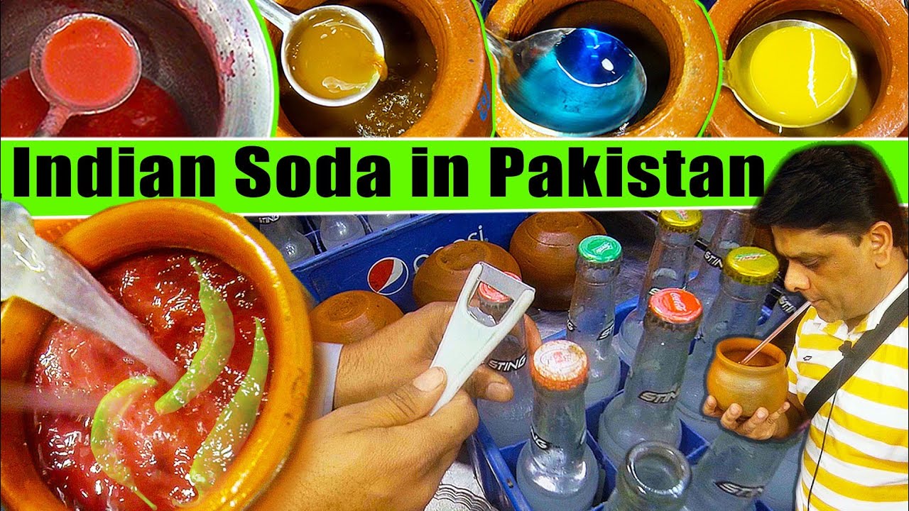😱😱 Summer Drink Refreshing Mirchi Soda 😳😳 Street Food India SODA in ...