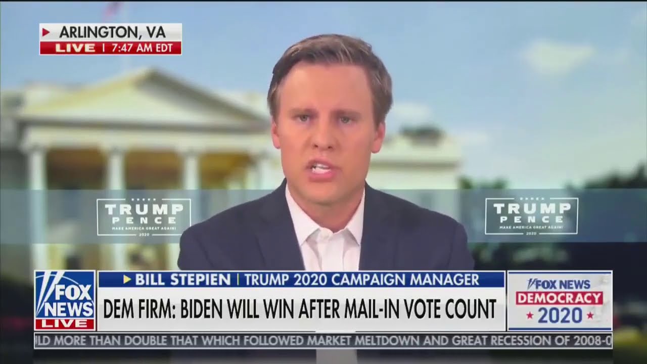 Campaign Manager Bill Stepien on the disastrous universal vote-by-mail ...