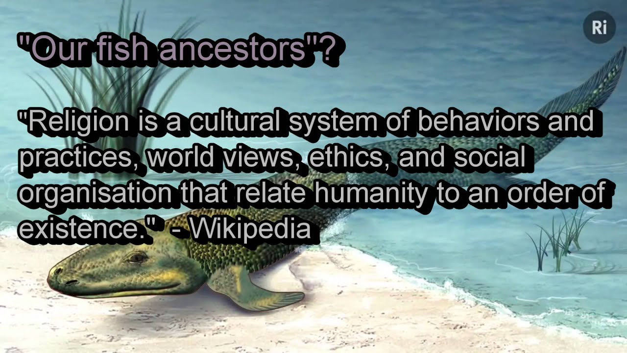 Human Evolution Fish Tale Refuted - YouTube